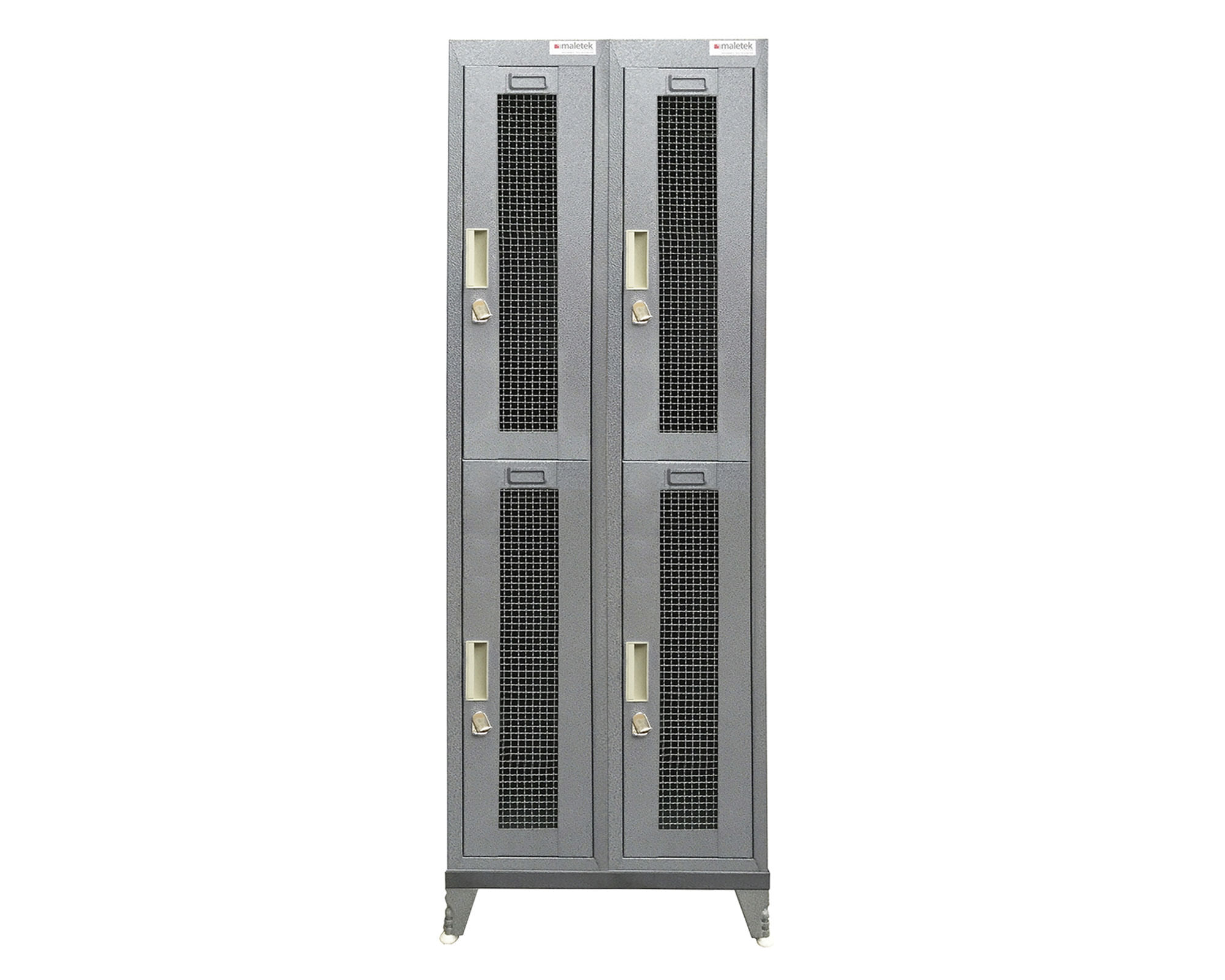 Locker 4 puertas M2-02 portacandado Maletek | Easy.cl