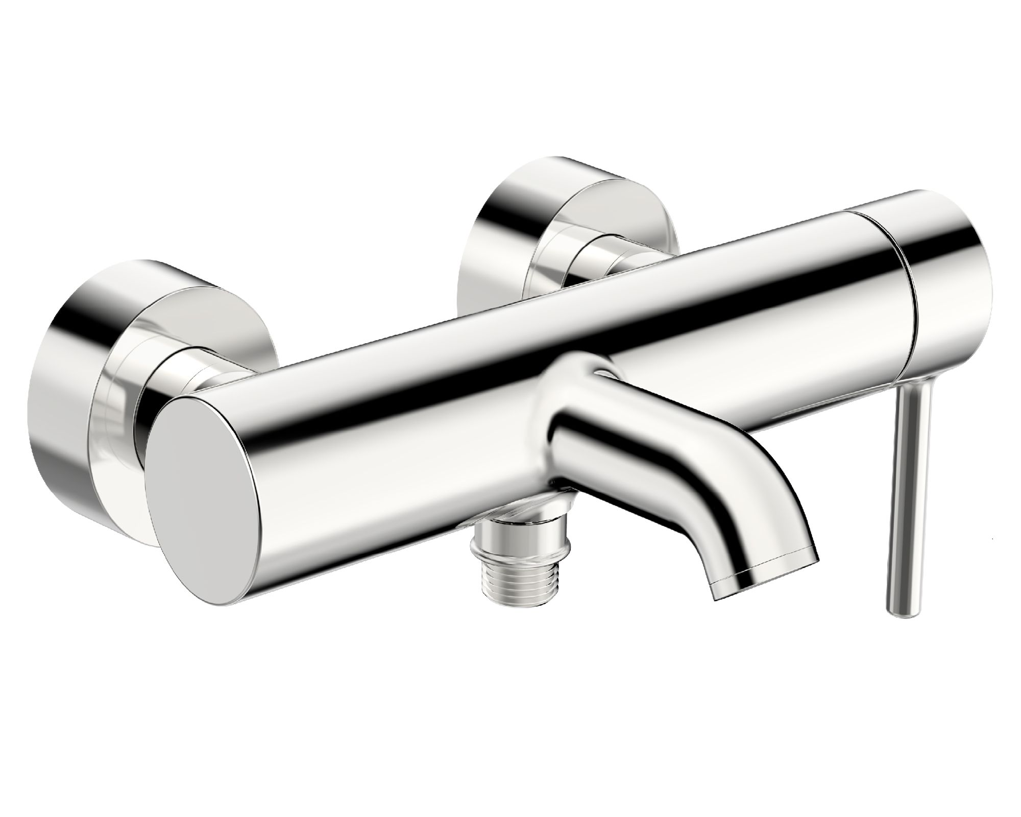 Monomando tina ducha HansaVantisstyle cromado | Easy.cl