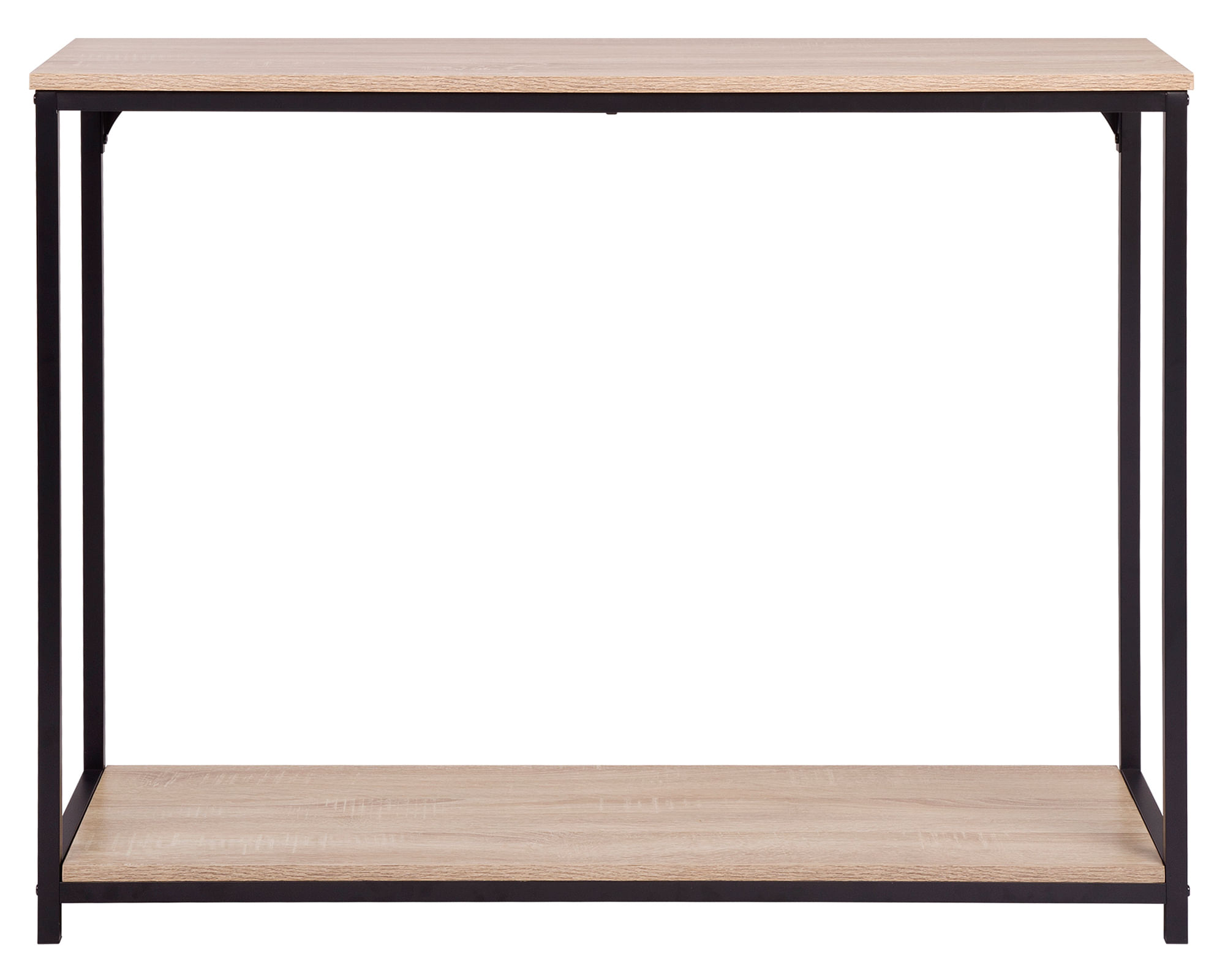 Mesa arrimo Bianca 81x106x35 cm natural | Easy.cl