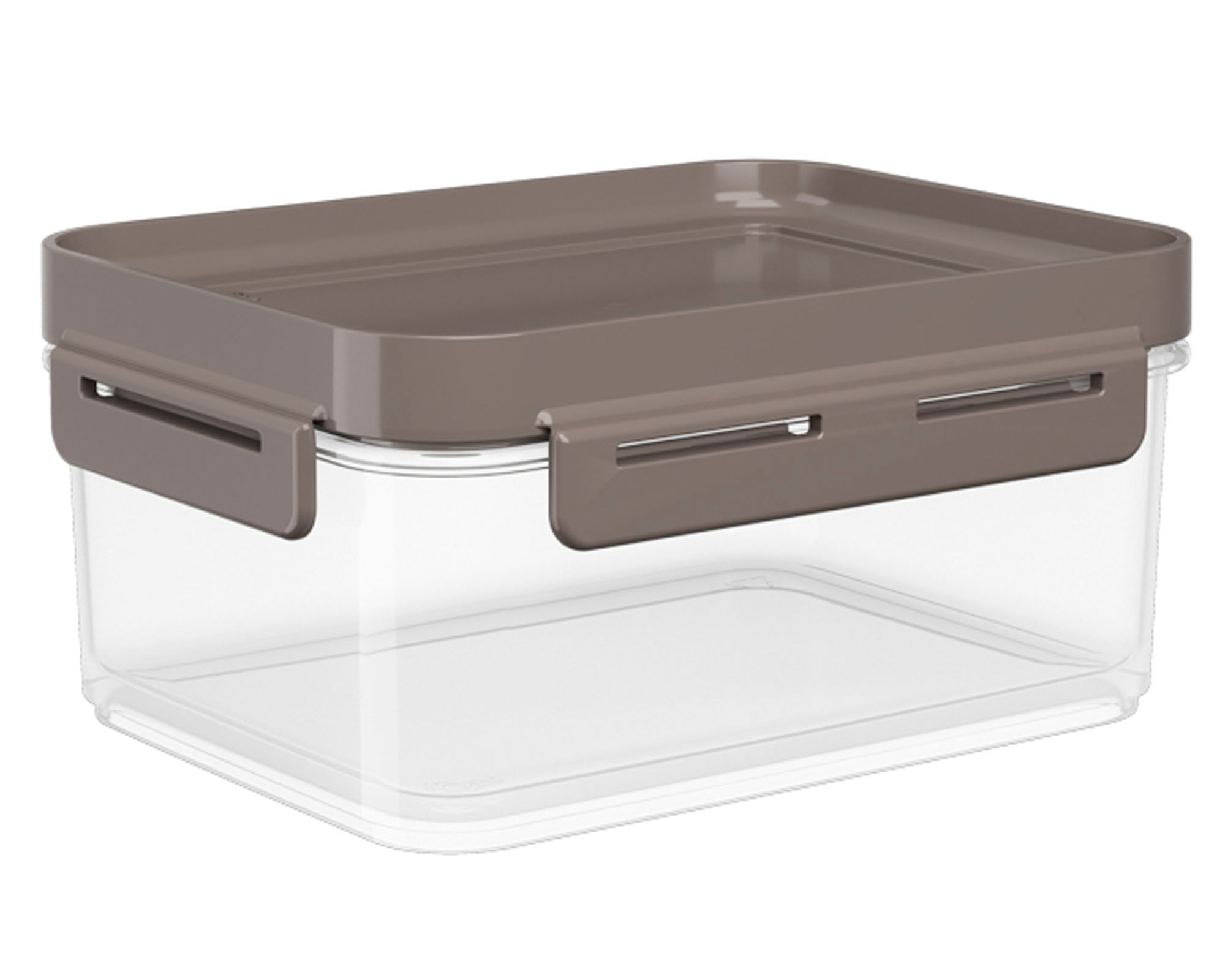 Pote hermético Flap 1 litro gris | Easy.cl