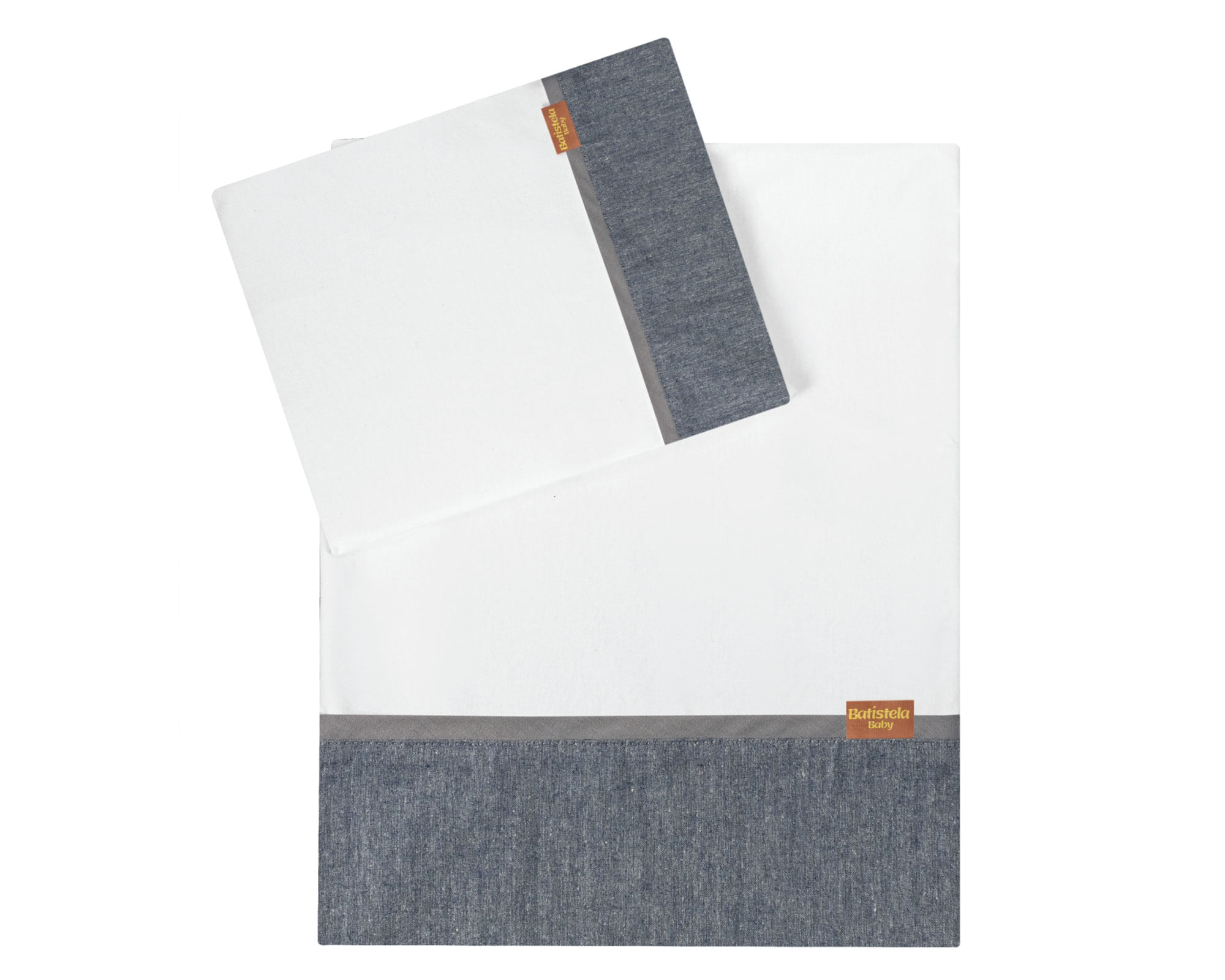 Juego sábanas coche cuna 144 hilos jeans | Easy.cl