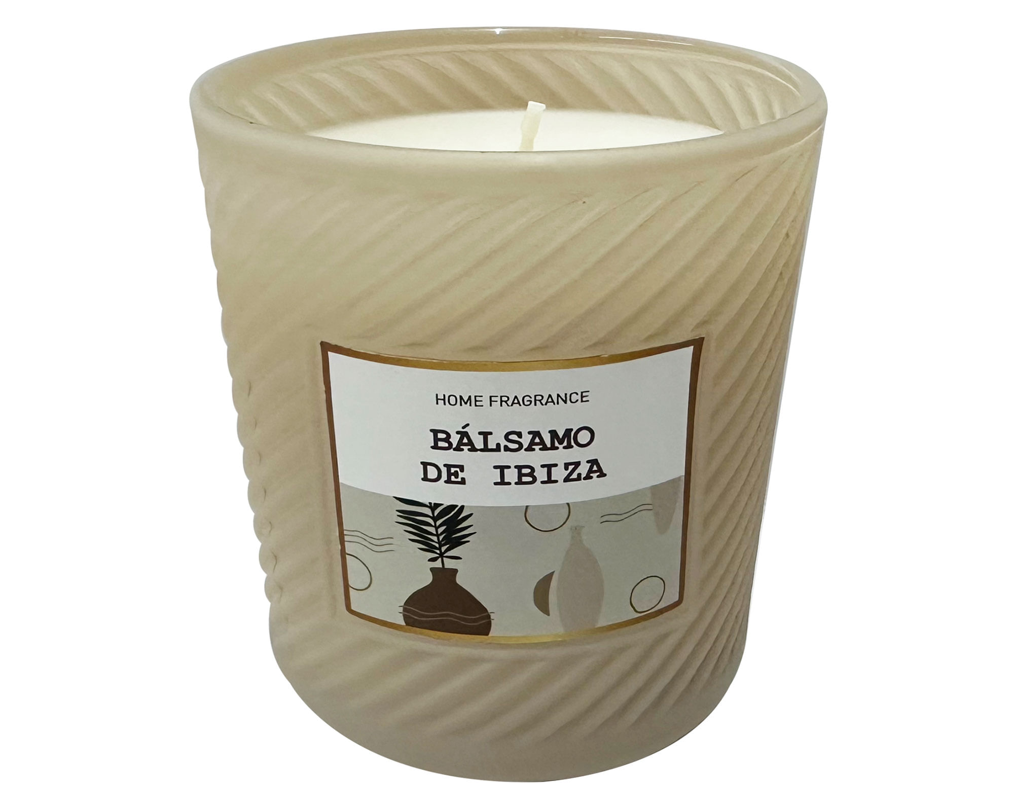 Vela 10 cm beige Mundo 2 | Easy.cl