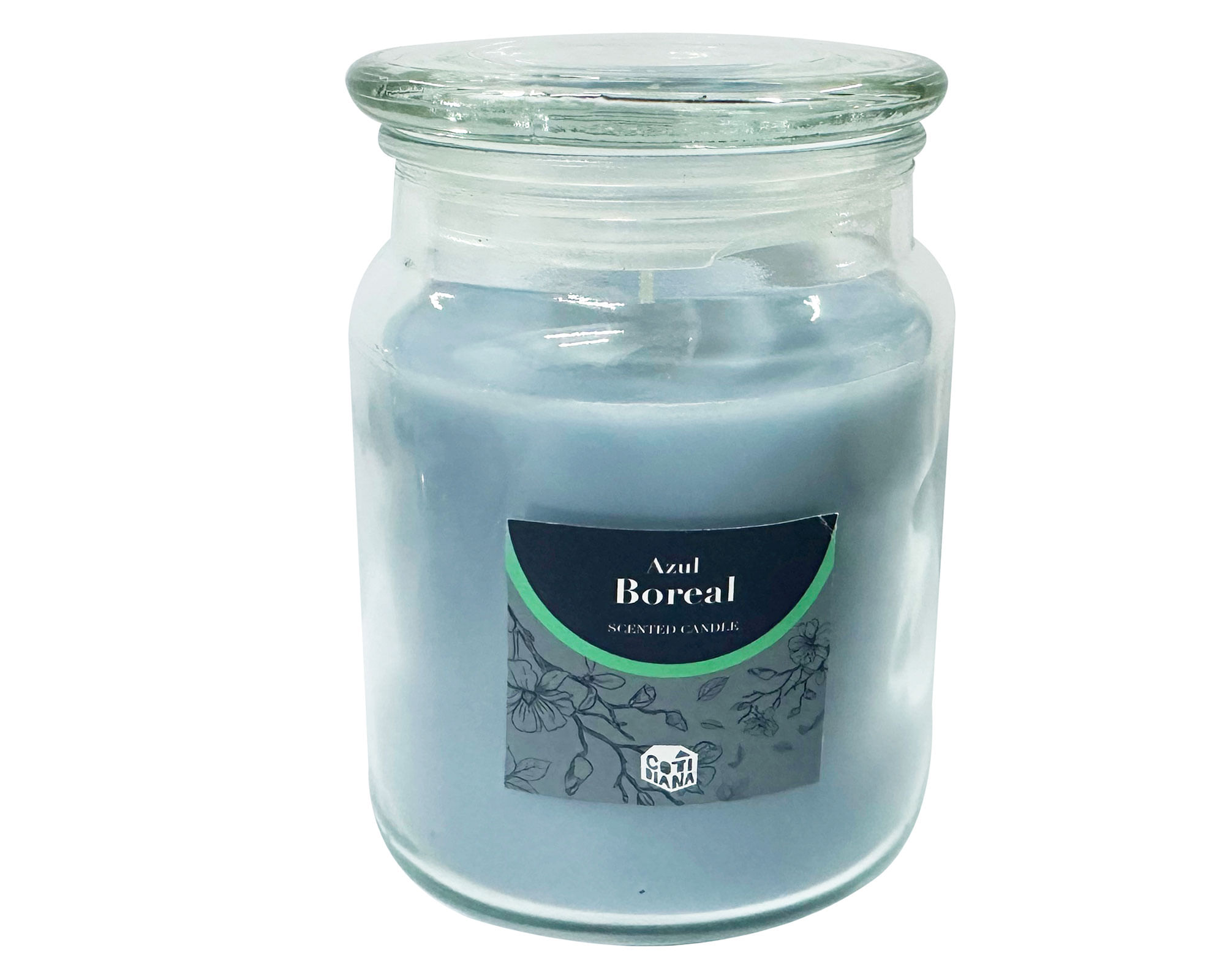 Vela frasco azul | Easy.cl