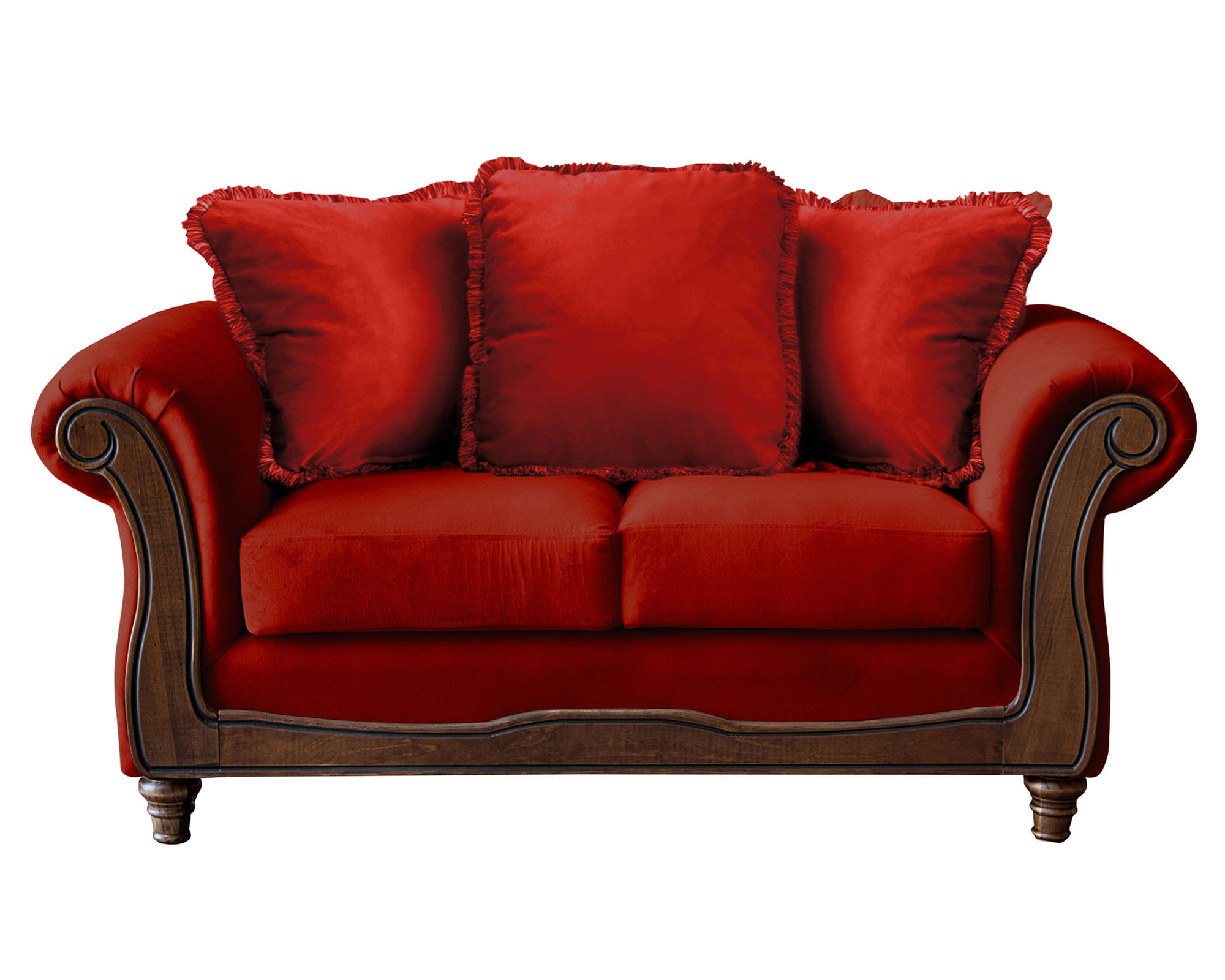 Sofá Rímini 2 cuerpos burdeo Latam Home | Easy.cl