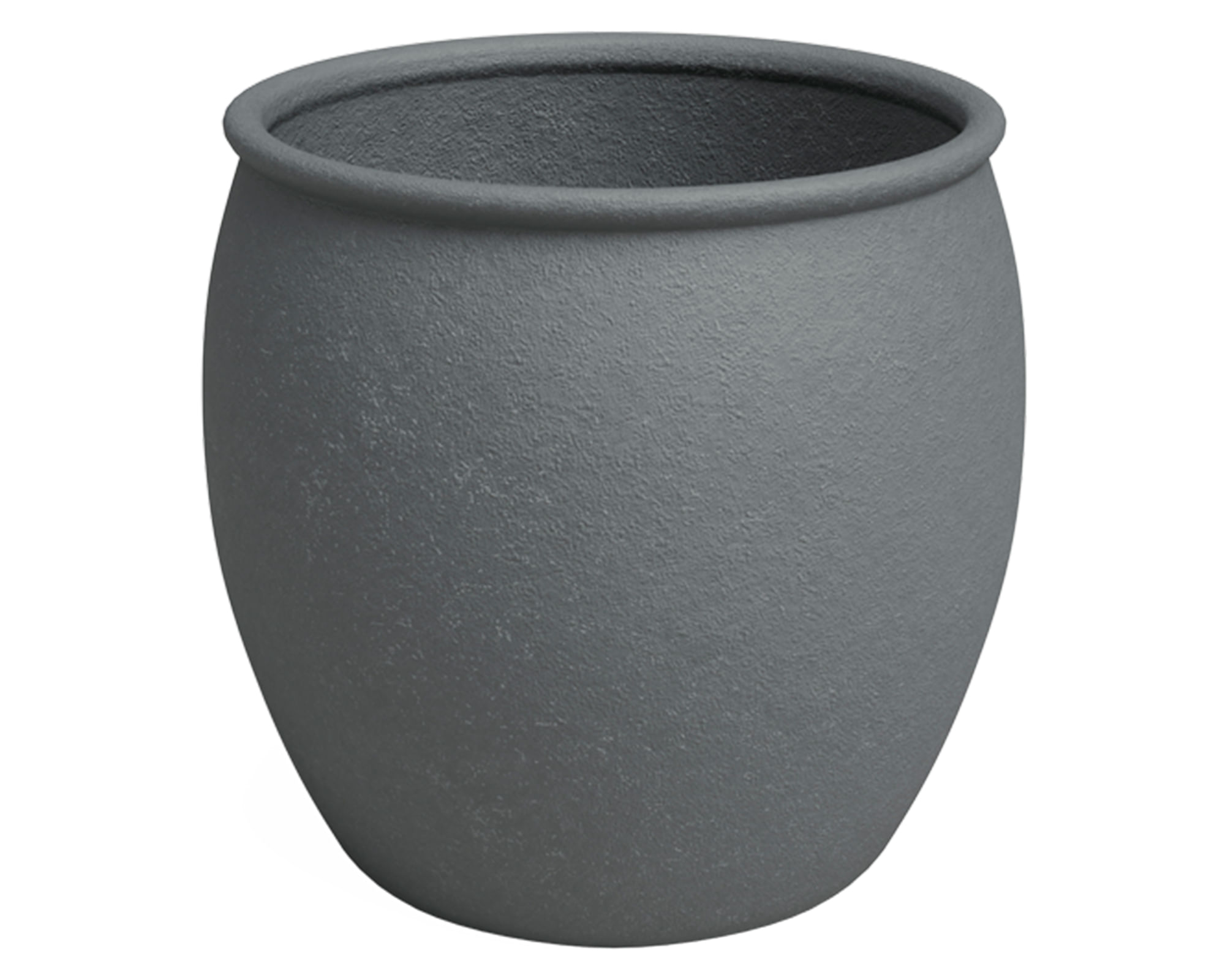 Maceta Artemis pot antracita 29 cm | Easy.cl