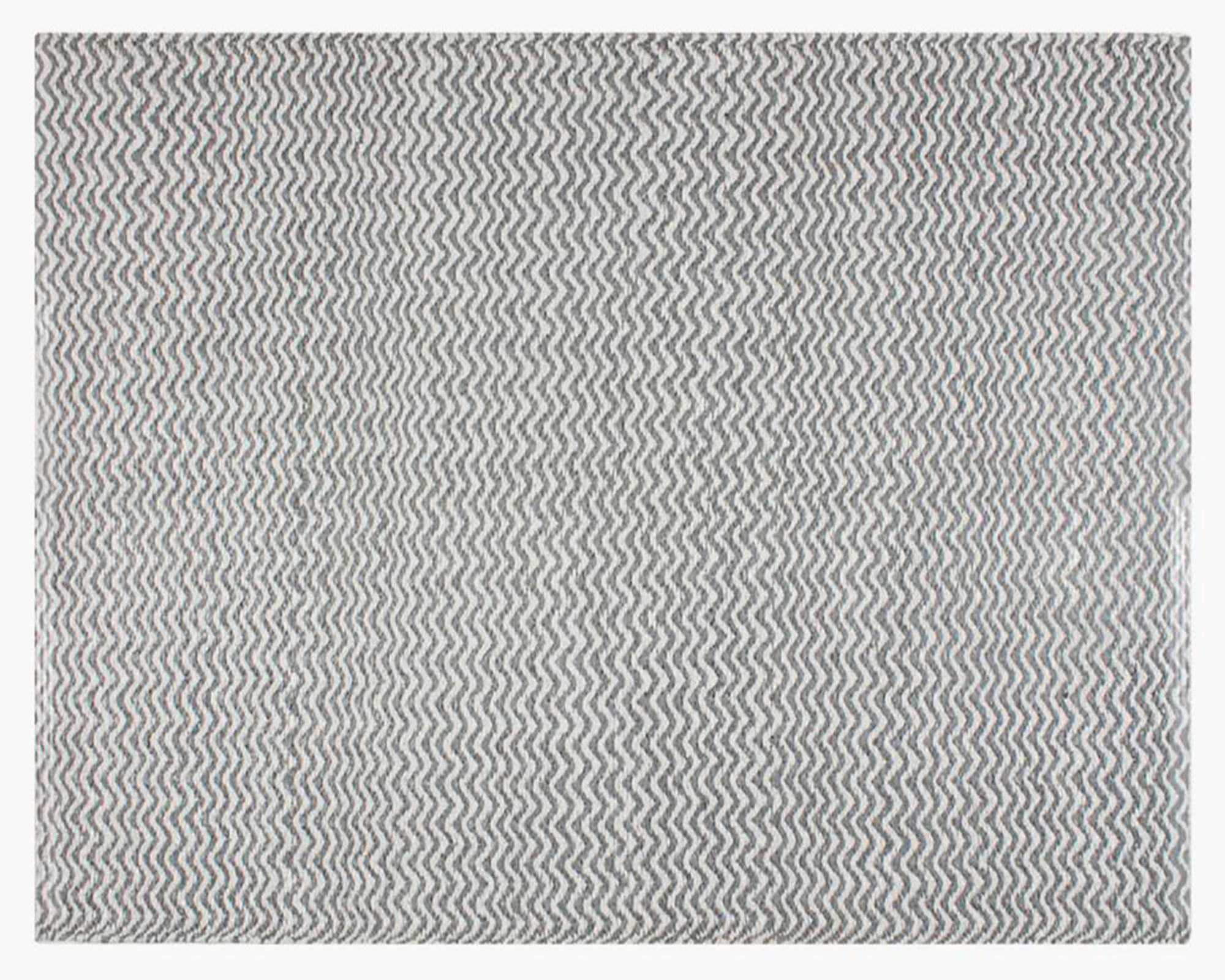 Alfombra 170x240 cm Myrtos blanco/gris | Easy.cl