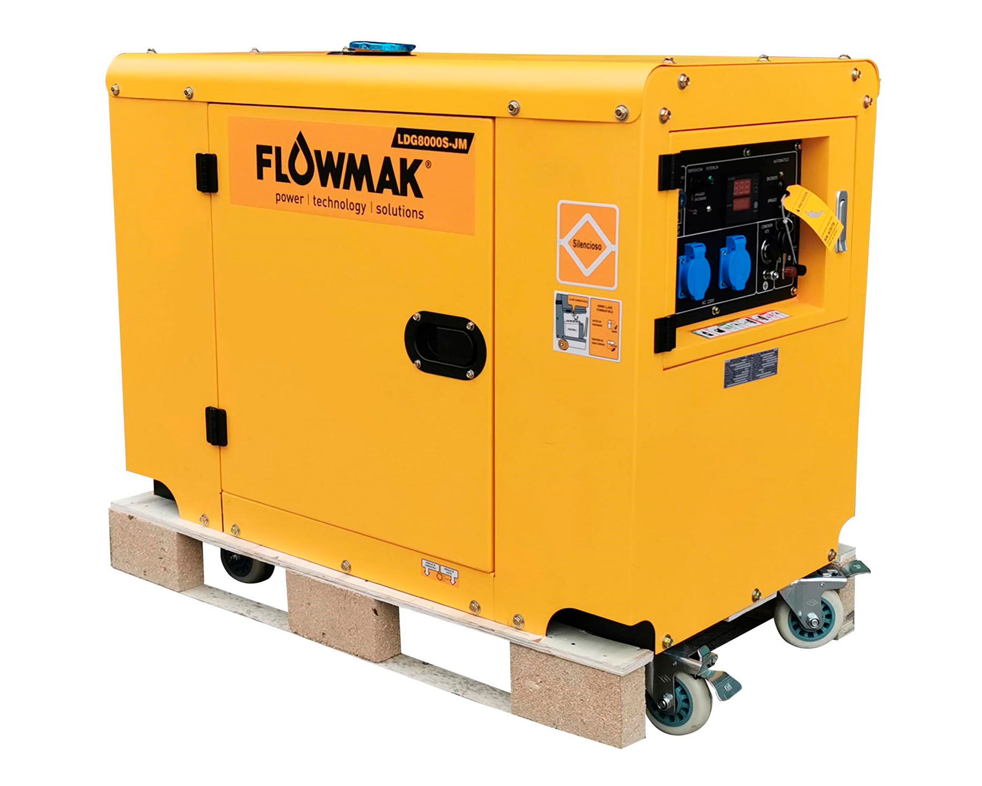 Generador Diesel 6 kW Flowmak | Easy.cl