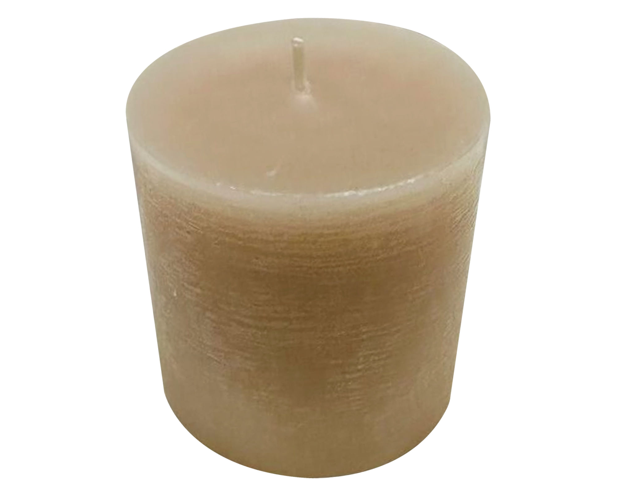 Vela Pilar beige 7x6.8 cm | Easy.cl
