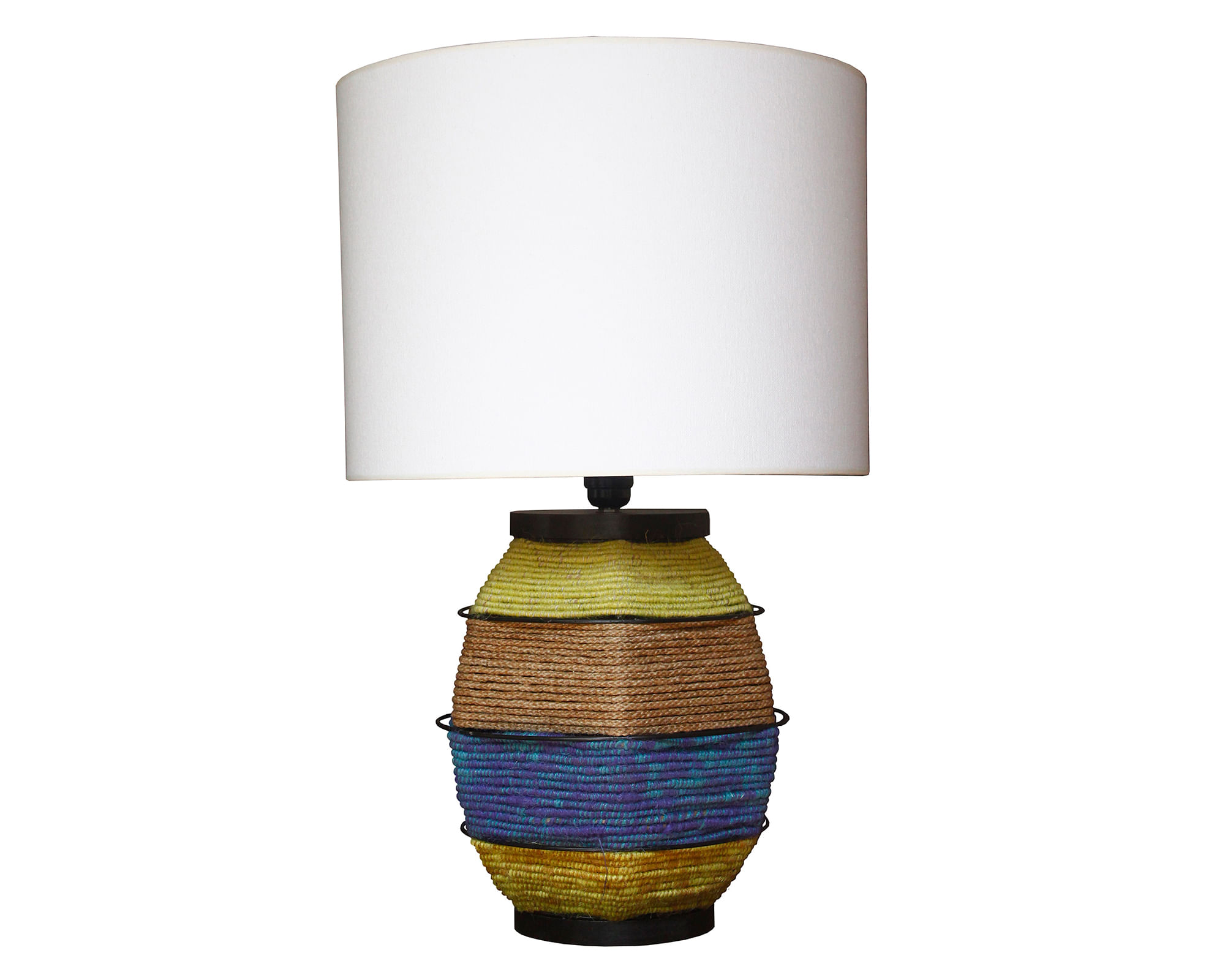 Lámpara sobremesa 1L E27 azul | Easy.cl