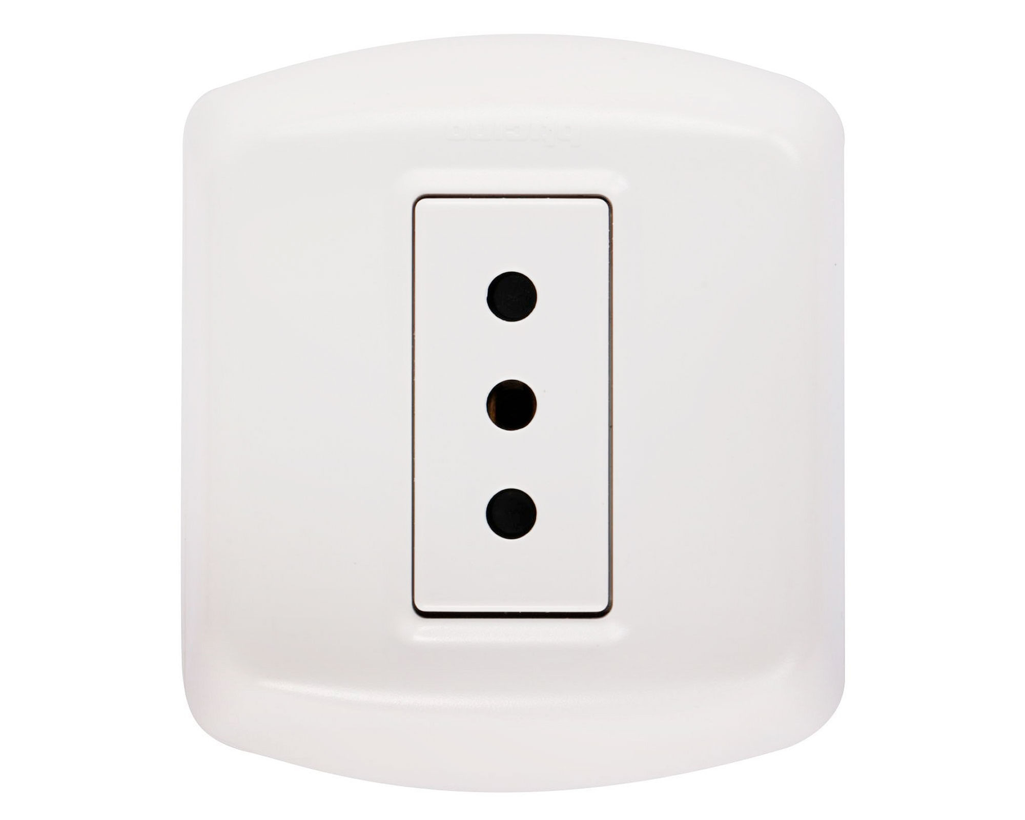 Toma corriente simple 10 a con casquete modus plus Bticino | Easy.cl