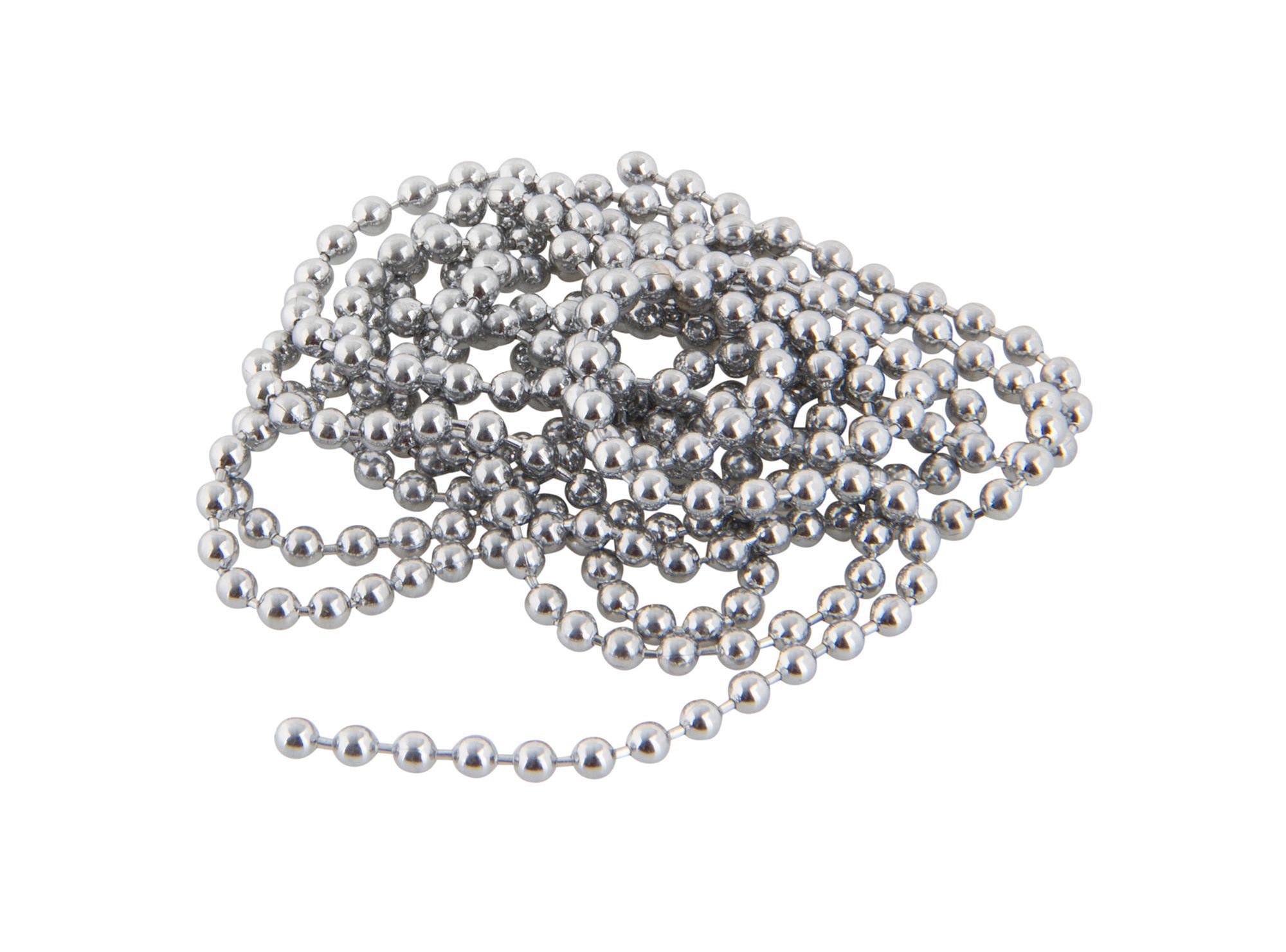 Cadena bolitas cromada 1 metro Fab | Easy.cl