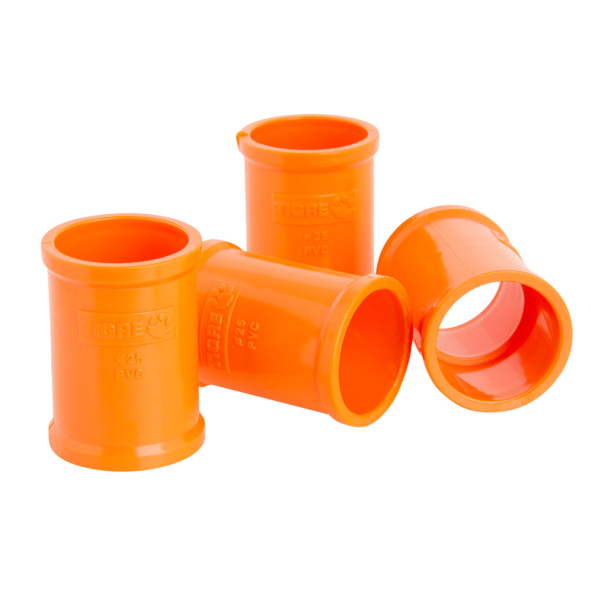 Pack copla pvc 25 mm conduit 10 unidades Hoffens | Easy.cl