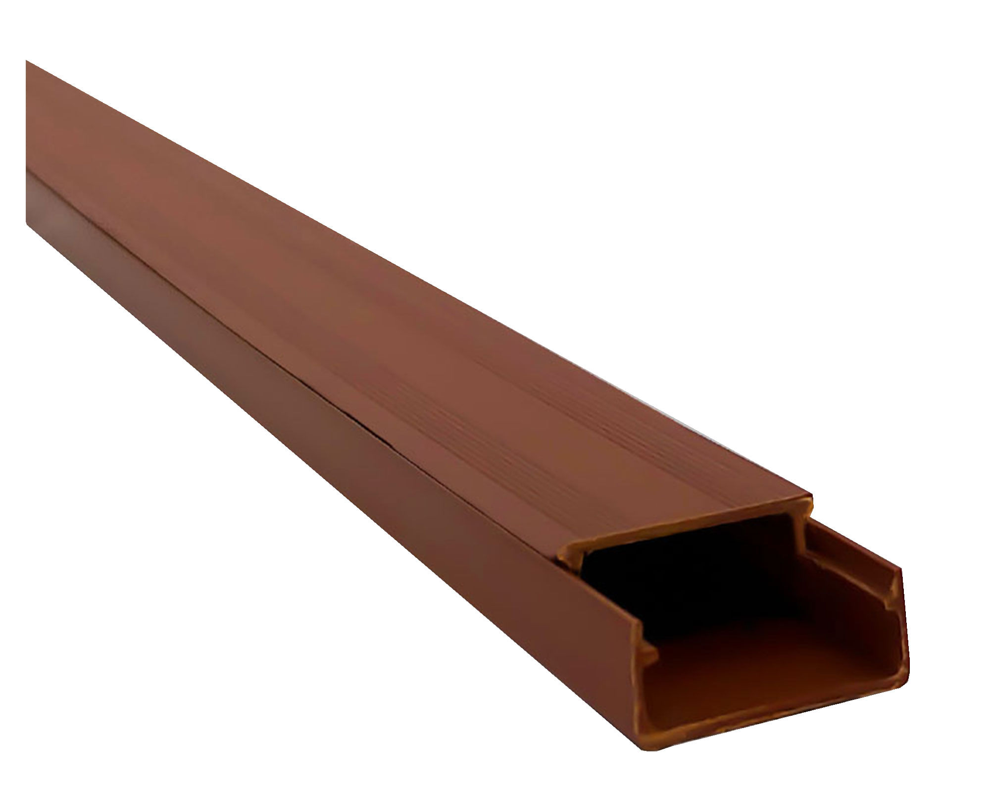 Canaleta 20x10 mm estándar 2 m simil madera Kalop. | Easy.cl