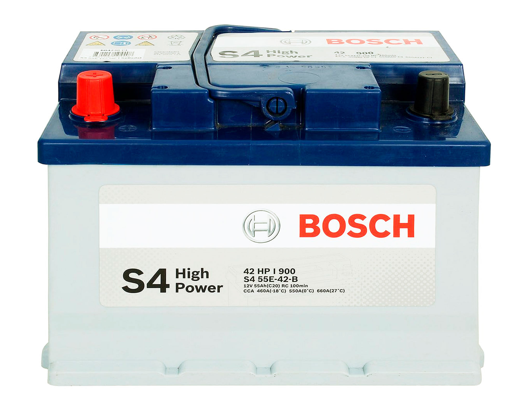 Batería para auto S455E-E 55AH 460CCA positivo izquierdo | Easy.cl