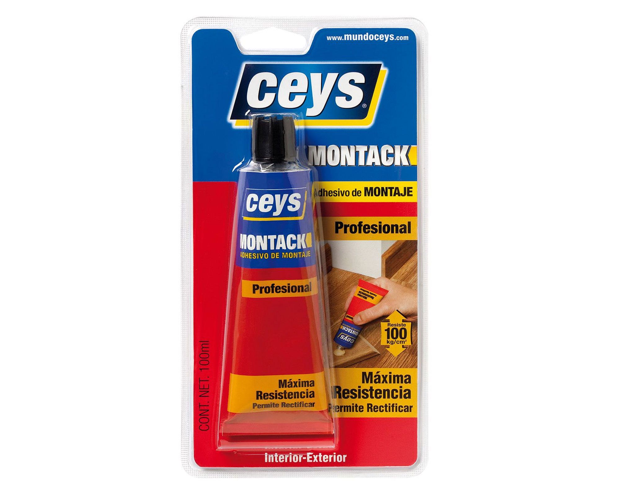 Adhesivo de montaje 100 ml Montack profesional Ceys | Easy.cl