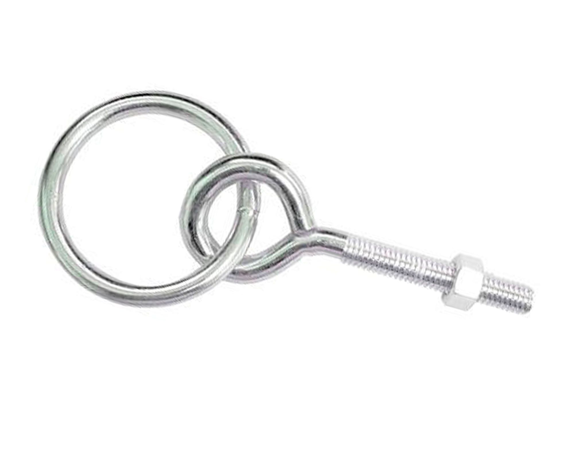 Perno con argolla 3/8 x 4'' zincado Imporper | Easy.cl