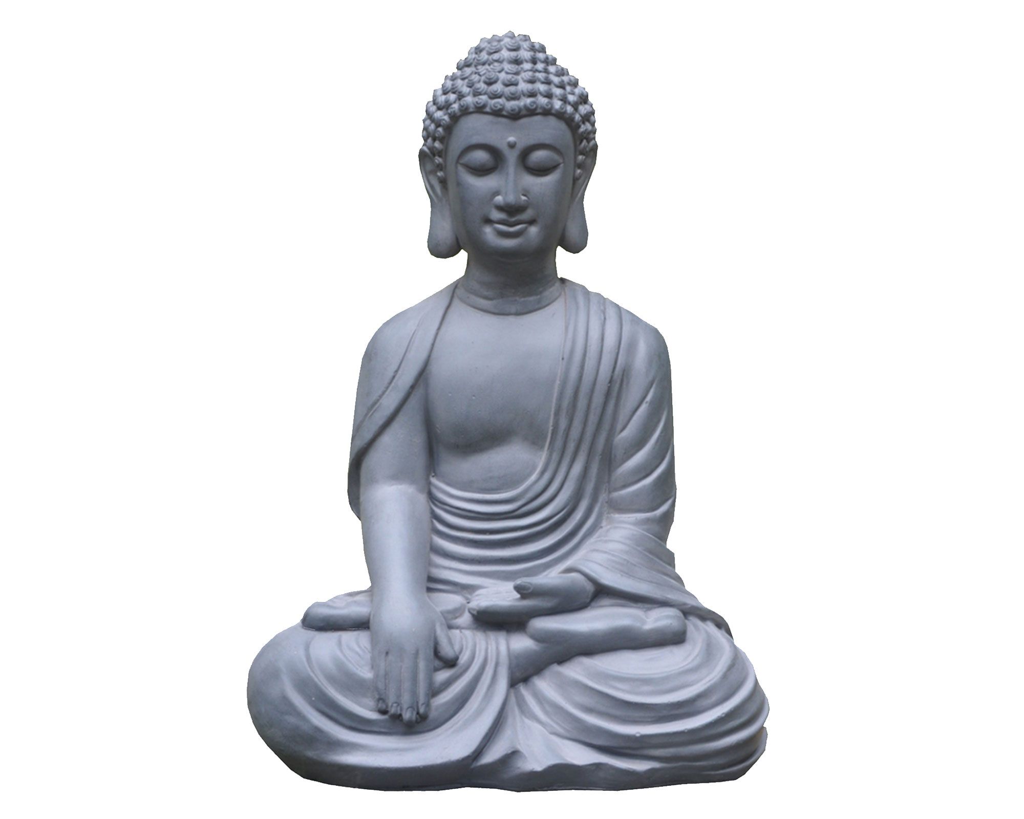 Figura decorativa 33 cm buda sentado Outzen | Easy.cl