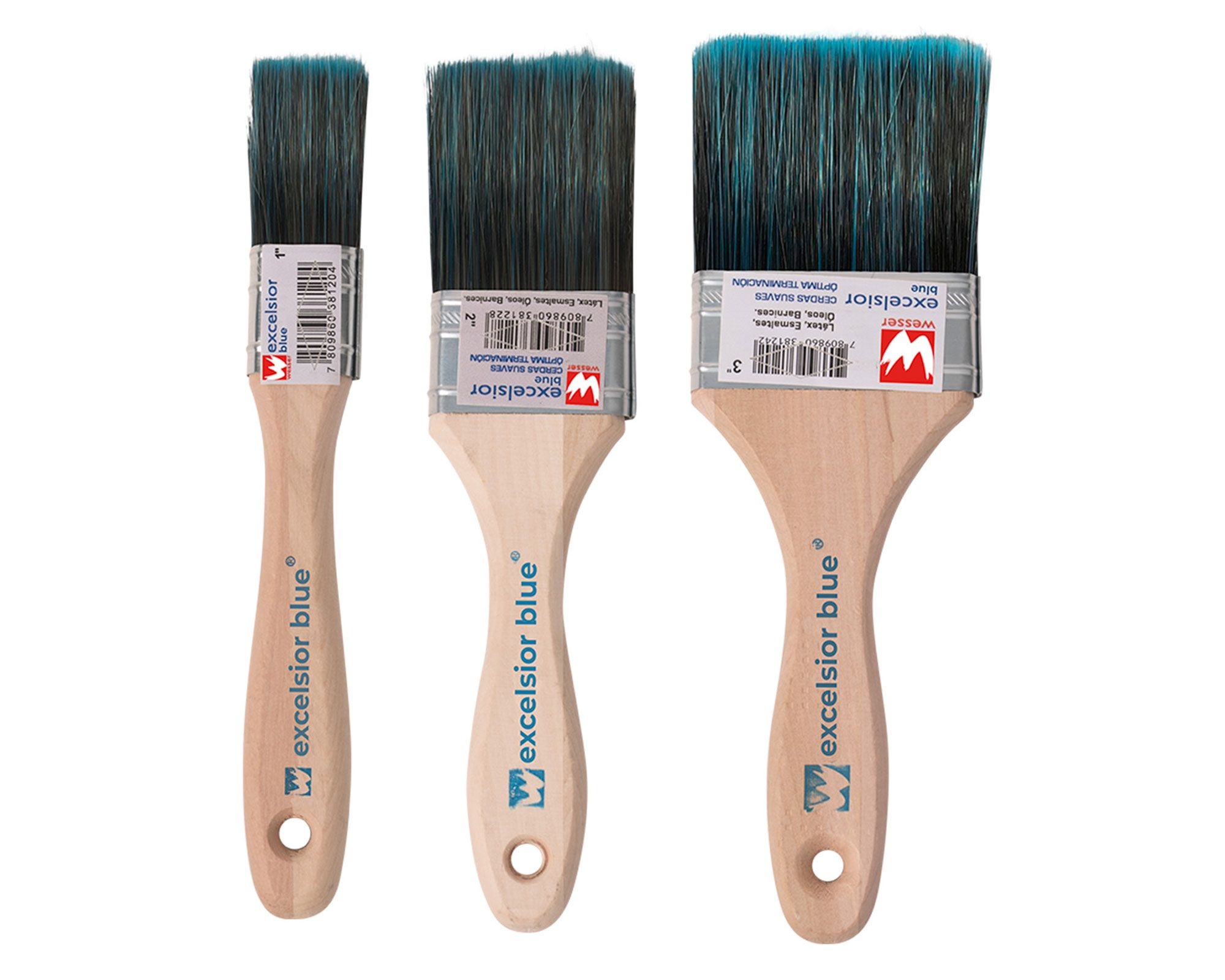 Brocha 3 piezas Blue Excelsior | Easy.cl
