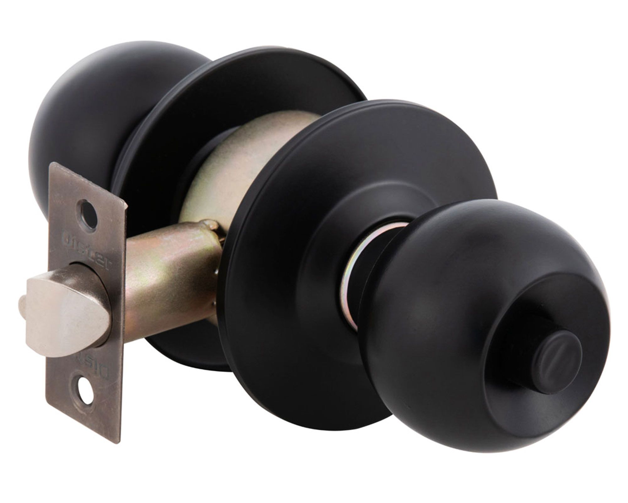 Cerradura cilíndrica 101 baño negro Oister | Easy.cl