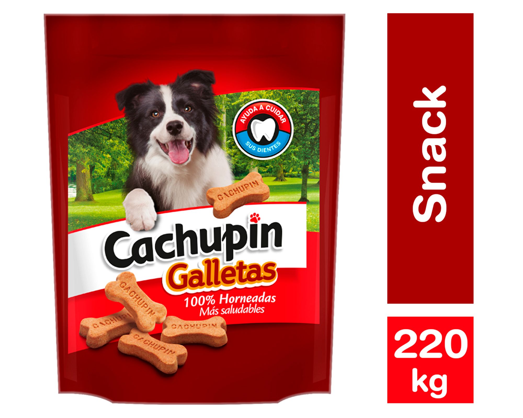 Snack perro 220 g Galleta adulto Cachupin | Easy.cl