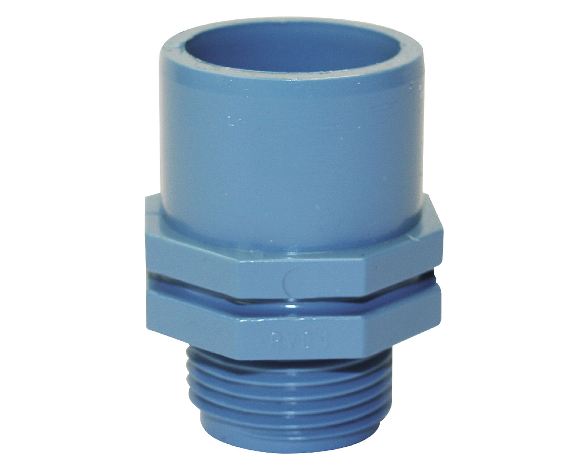 Terminal 25 mm x 3/4" HE presión celeste | Easy.cl