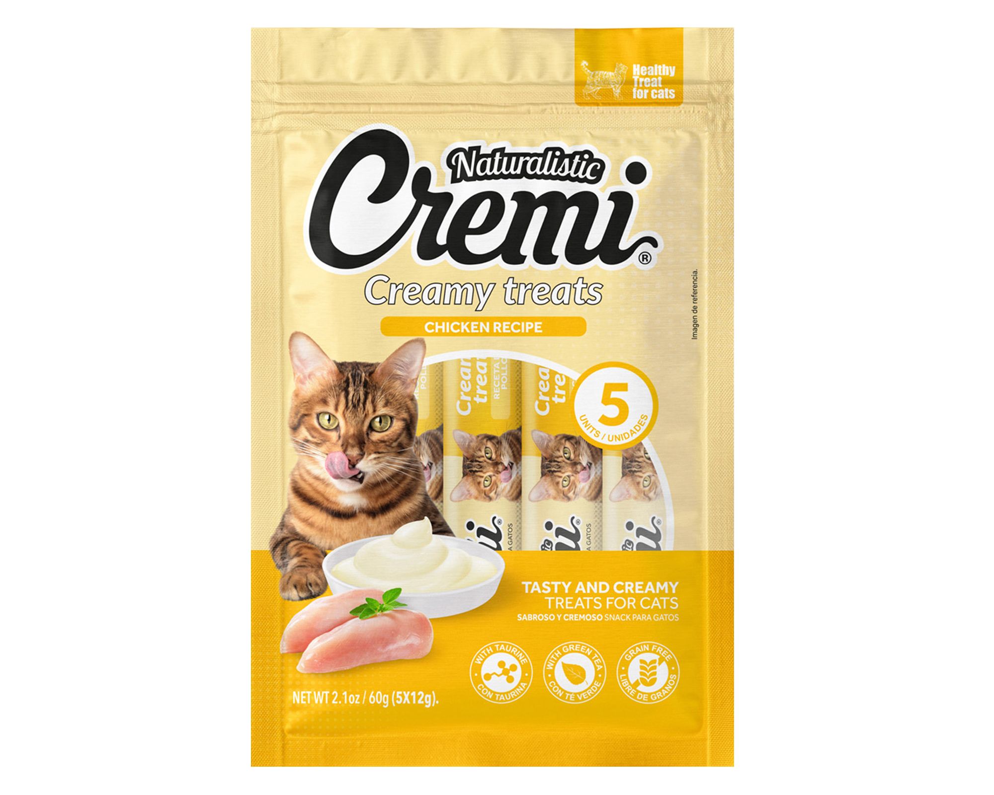 Snack para gato sabor pollo 60 g | Easy.cl