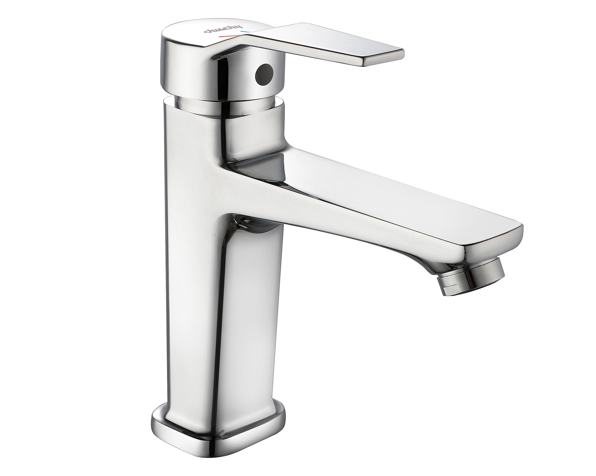 Monomando lavamanos Compass coolstart gris cromado | Easy.cl