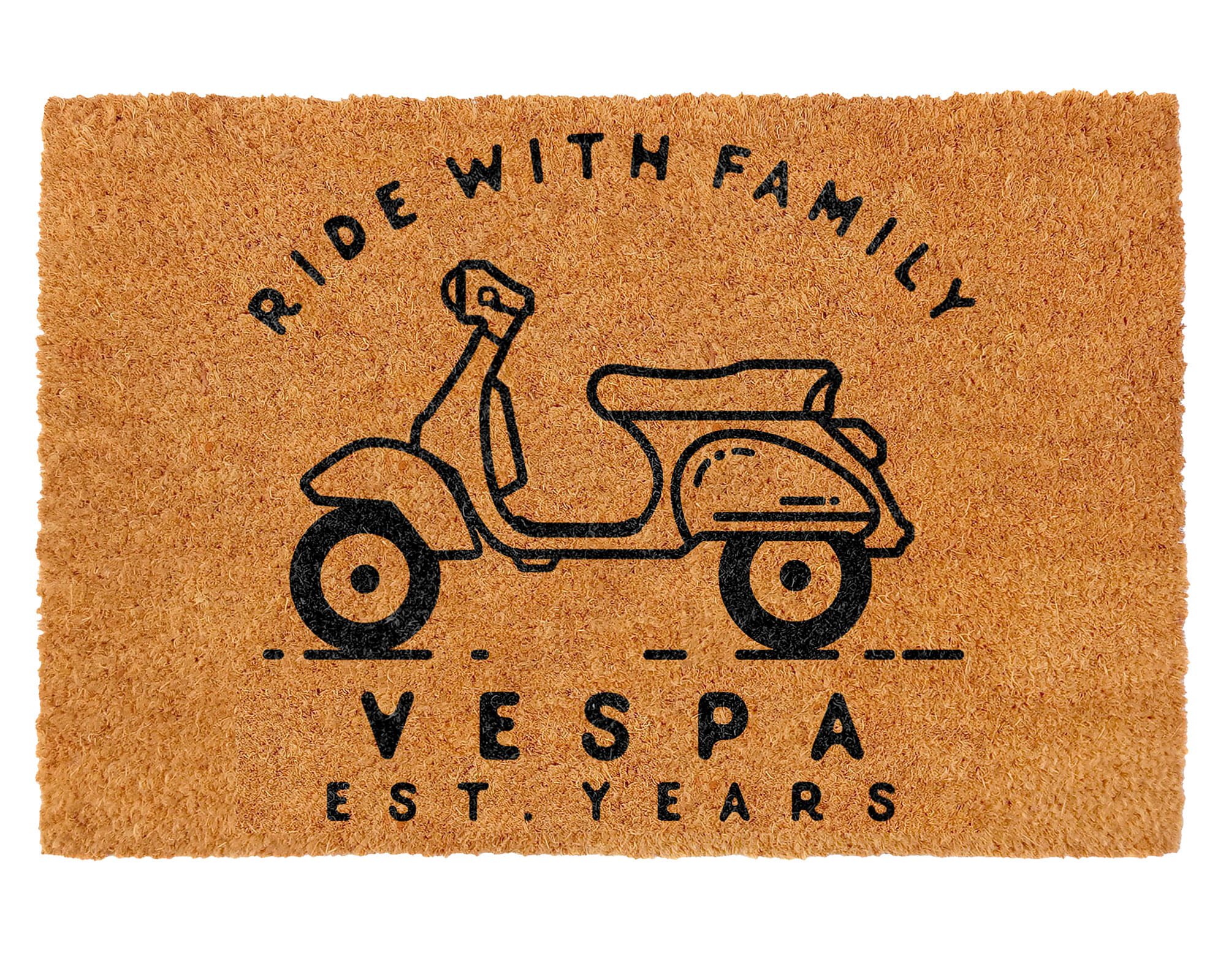 Limpiapiés coco Vespa 40x60 cm | Easy.cl