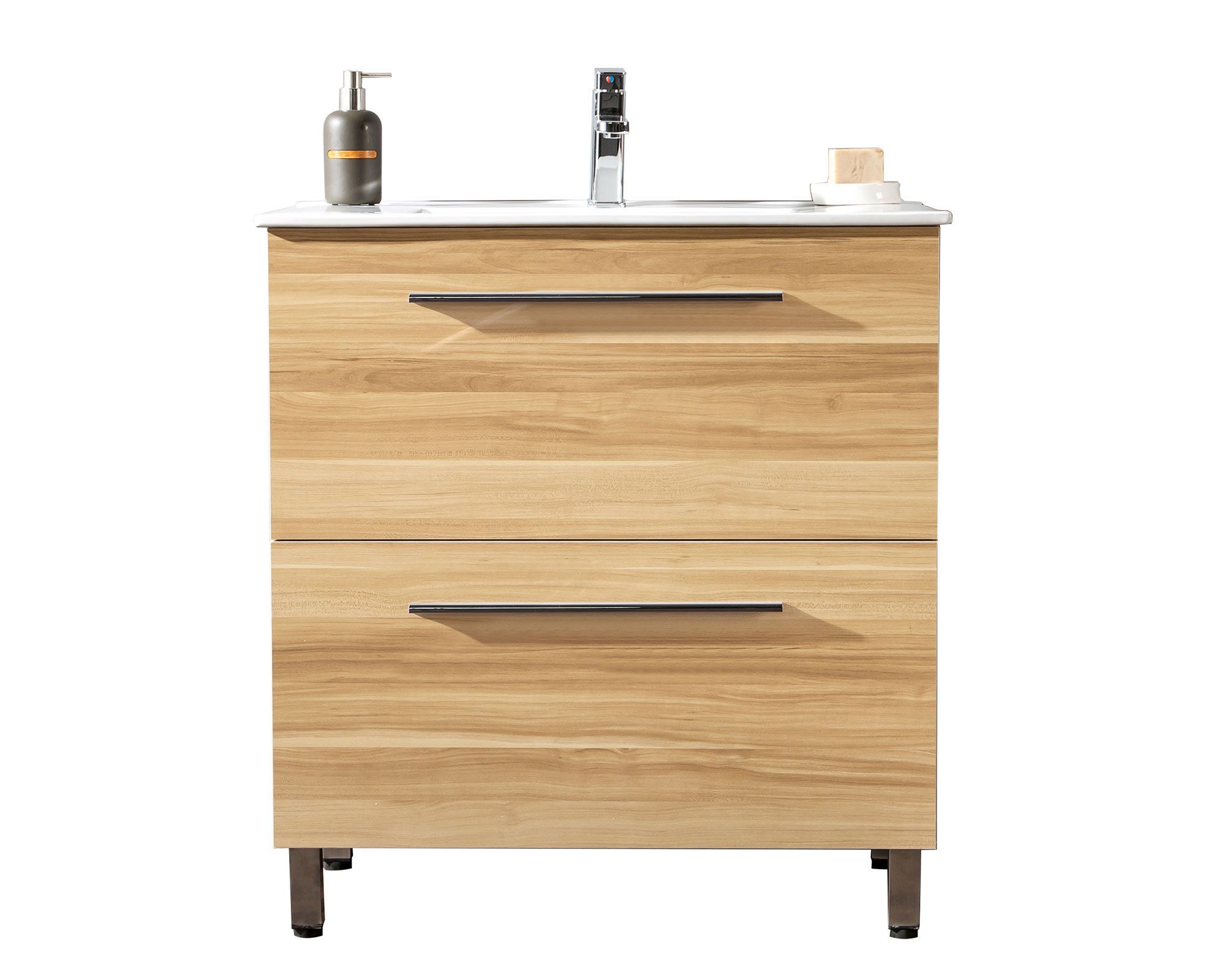 Mueble vanitorio 80 cm Anna natural Vessanti | Easy.cl