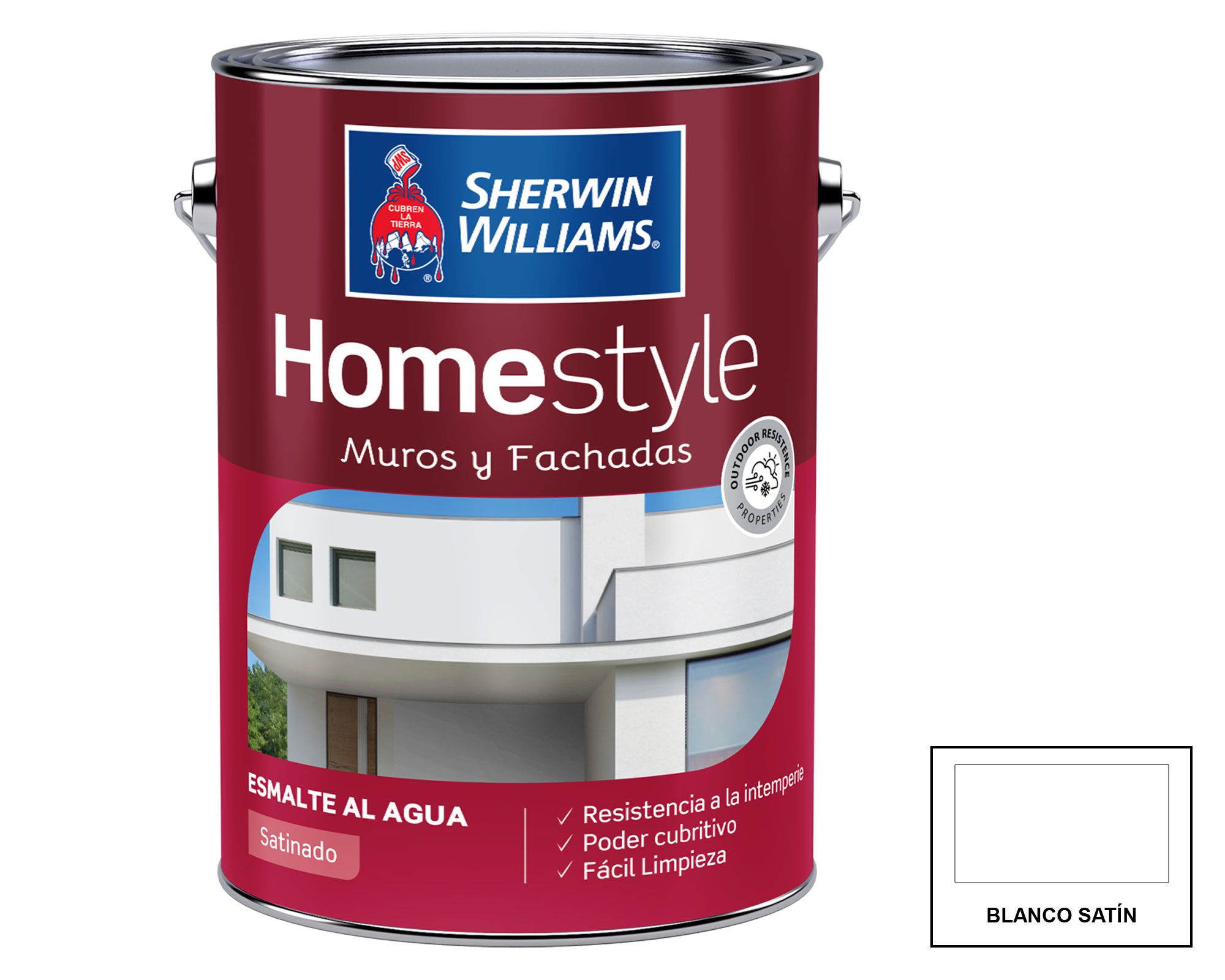 Cuadro De Pinturas Para Exteriores De Sherwin Williams LOXON PRIMER