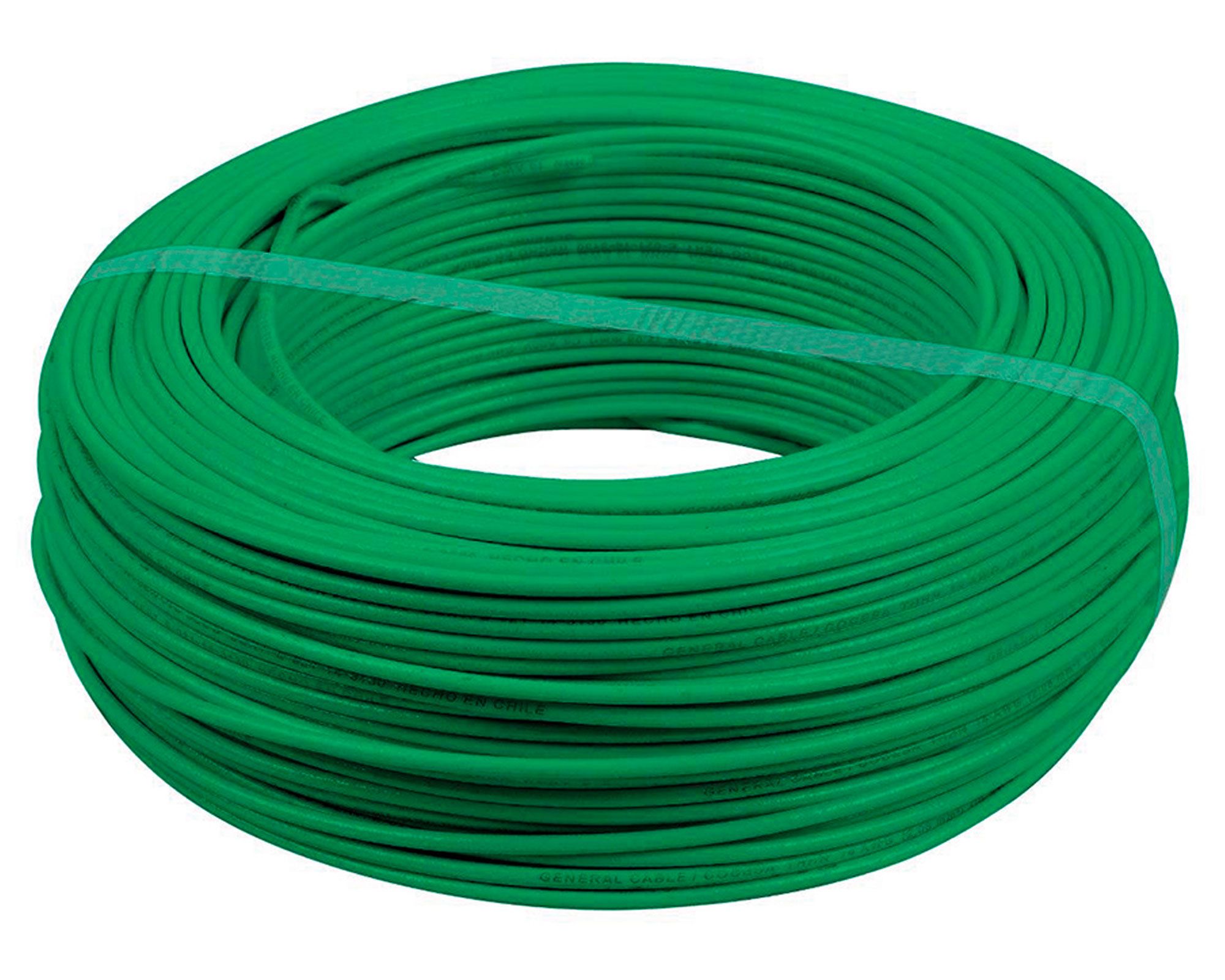 Cable evaflex 1,5 mm 25 m verde Cocesa | Easy.cl