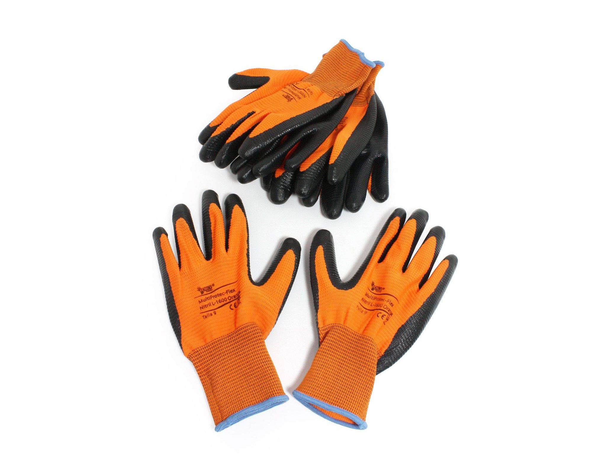 Pack 3 guantes nitrilo Force. | Easy.cl
