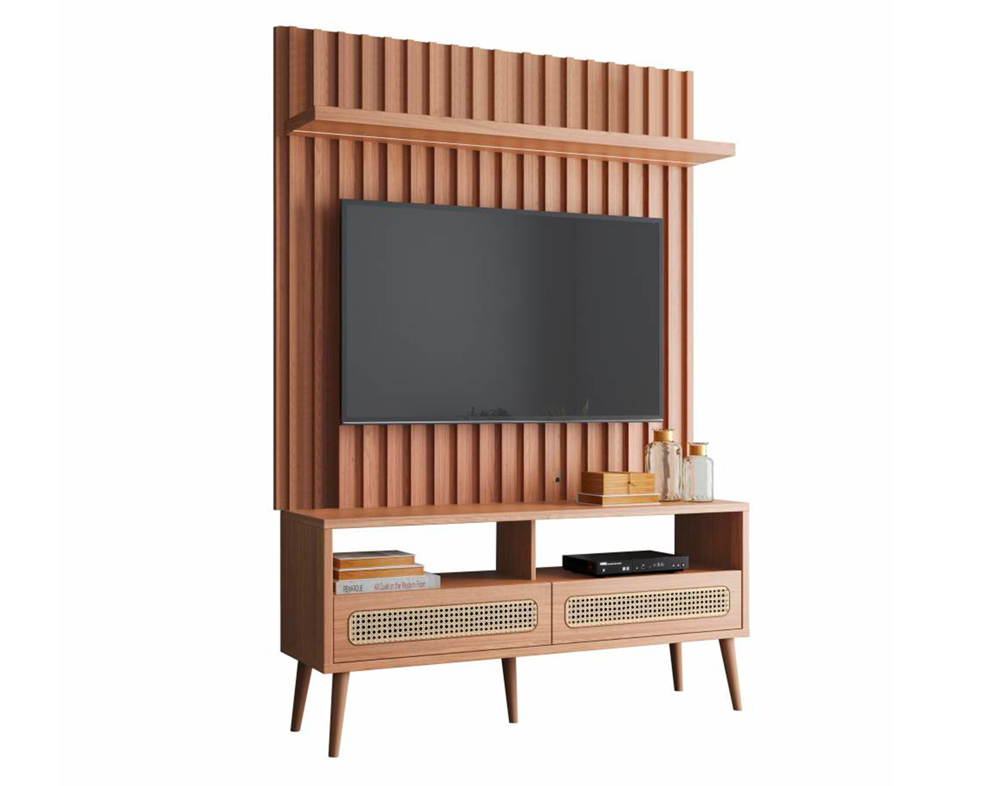 Racks TV 55" Panel 432F cafe | Easy.cl