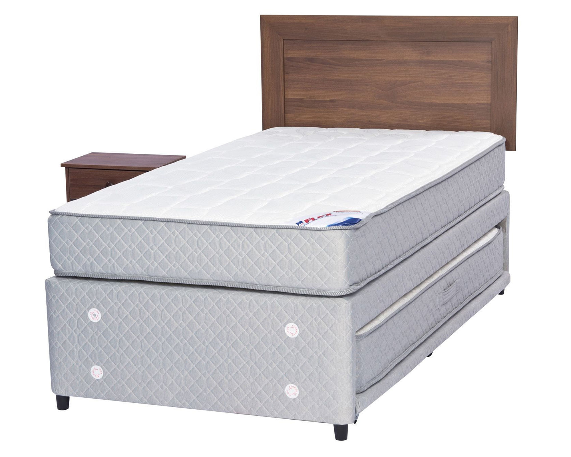 Diván 1.5 plazas Therapedic + set Asturias Flex | Easy.cl