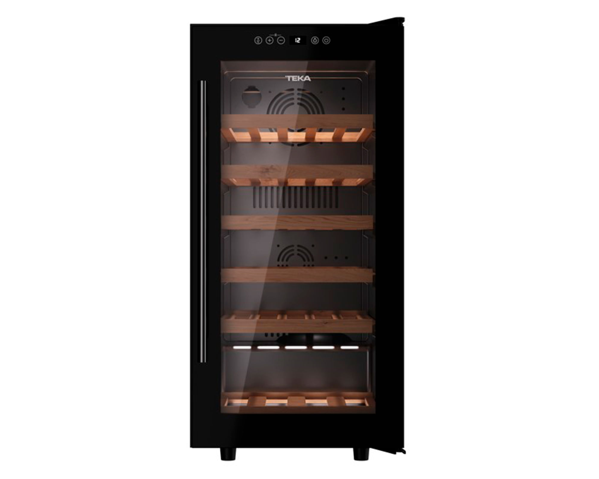 Cava de vino 32 botellas RFV 10032 FS negro | Easy.cl