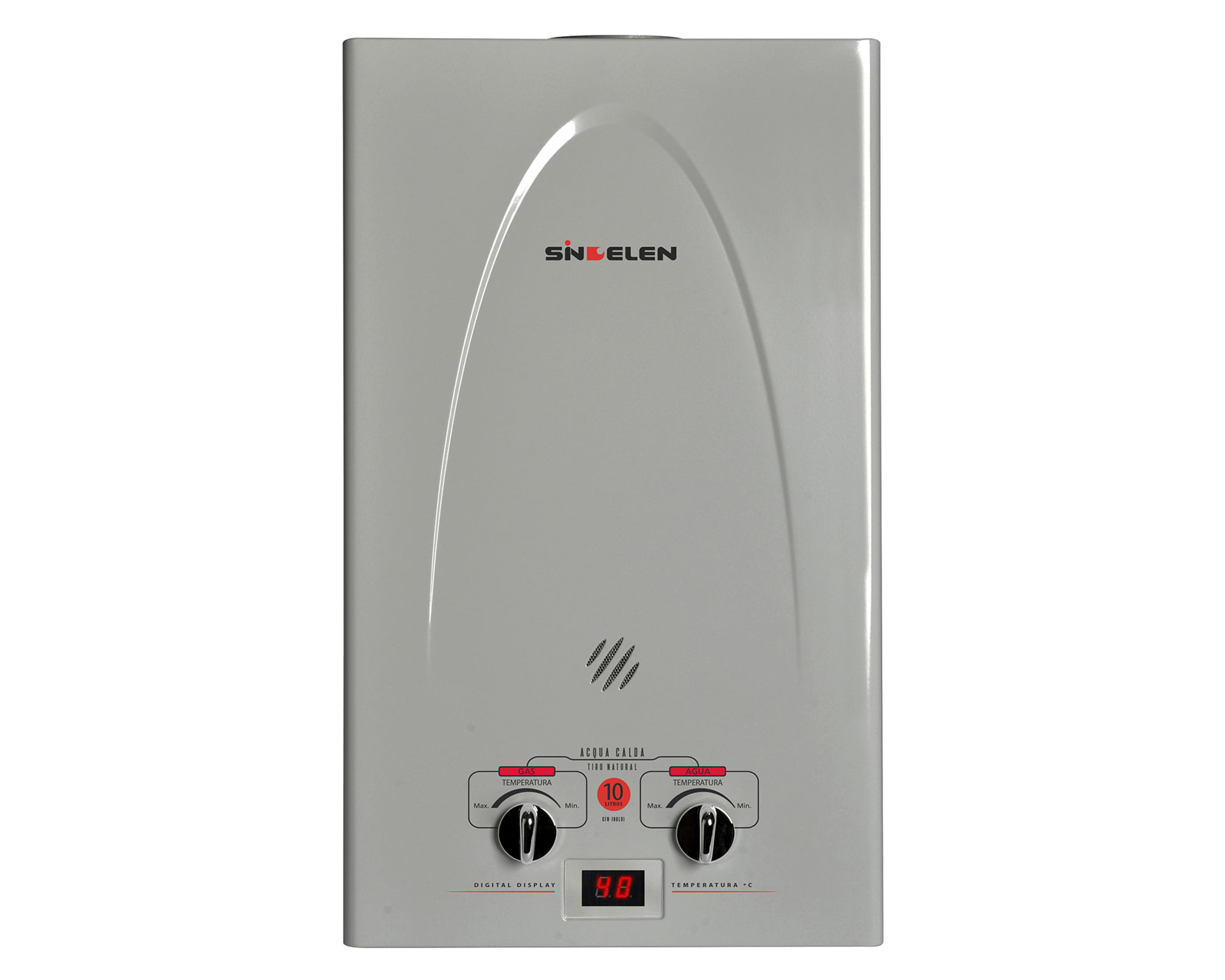 Calefont tiro natural 10 litros gas licuado tiro natural CFN-10GLSI ...