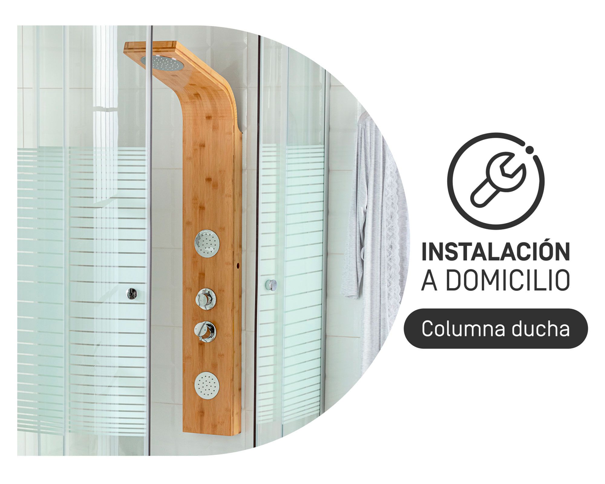 Instalación de Columna de Ducha | Easy.cl