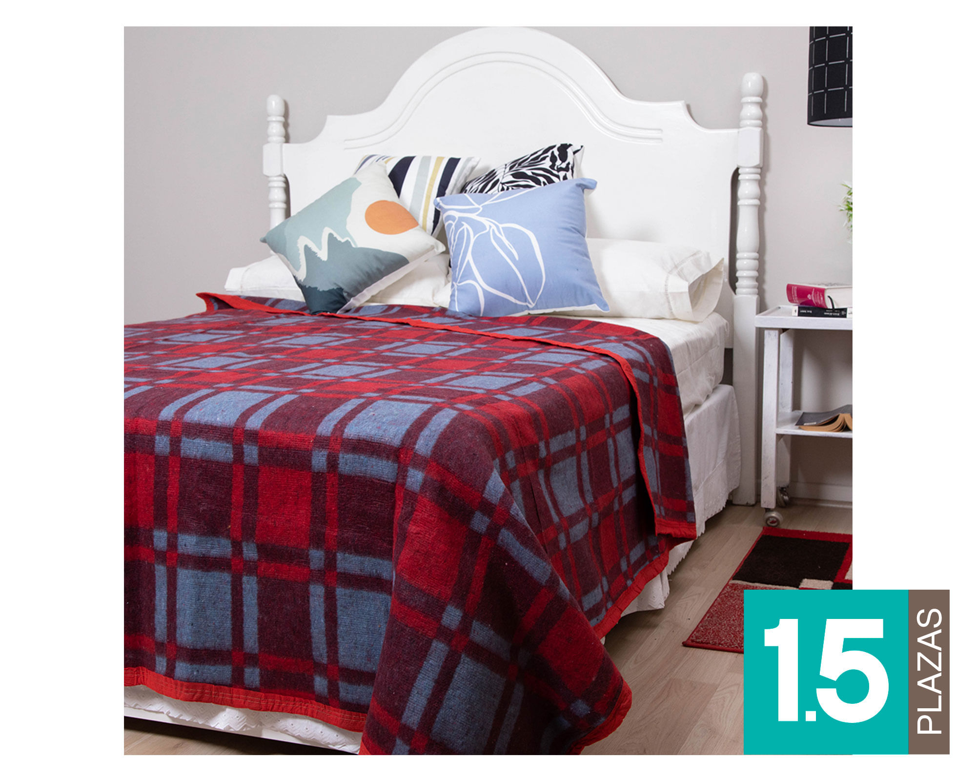 Frazada 1.5 plazas golden escosesa surtido | Easy.cl