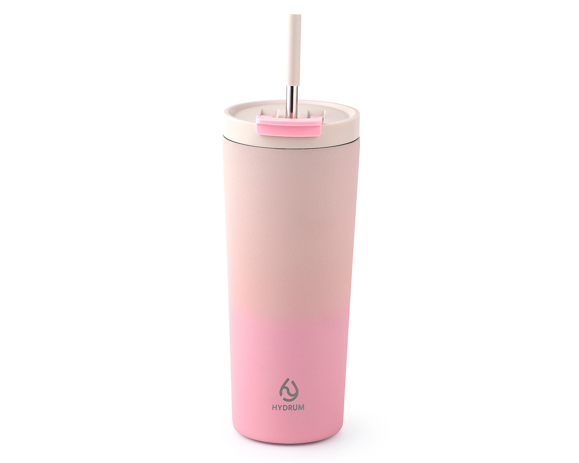 Mug Hydrum travel moda 709 ml rosa | Easy.cl