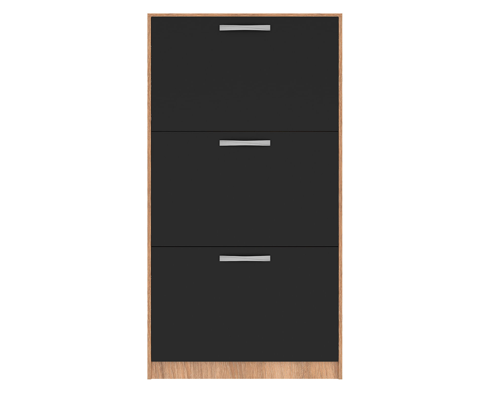 Zapatero Nick negro 3 puertas | Easy.cl