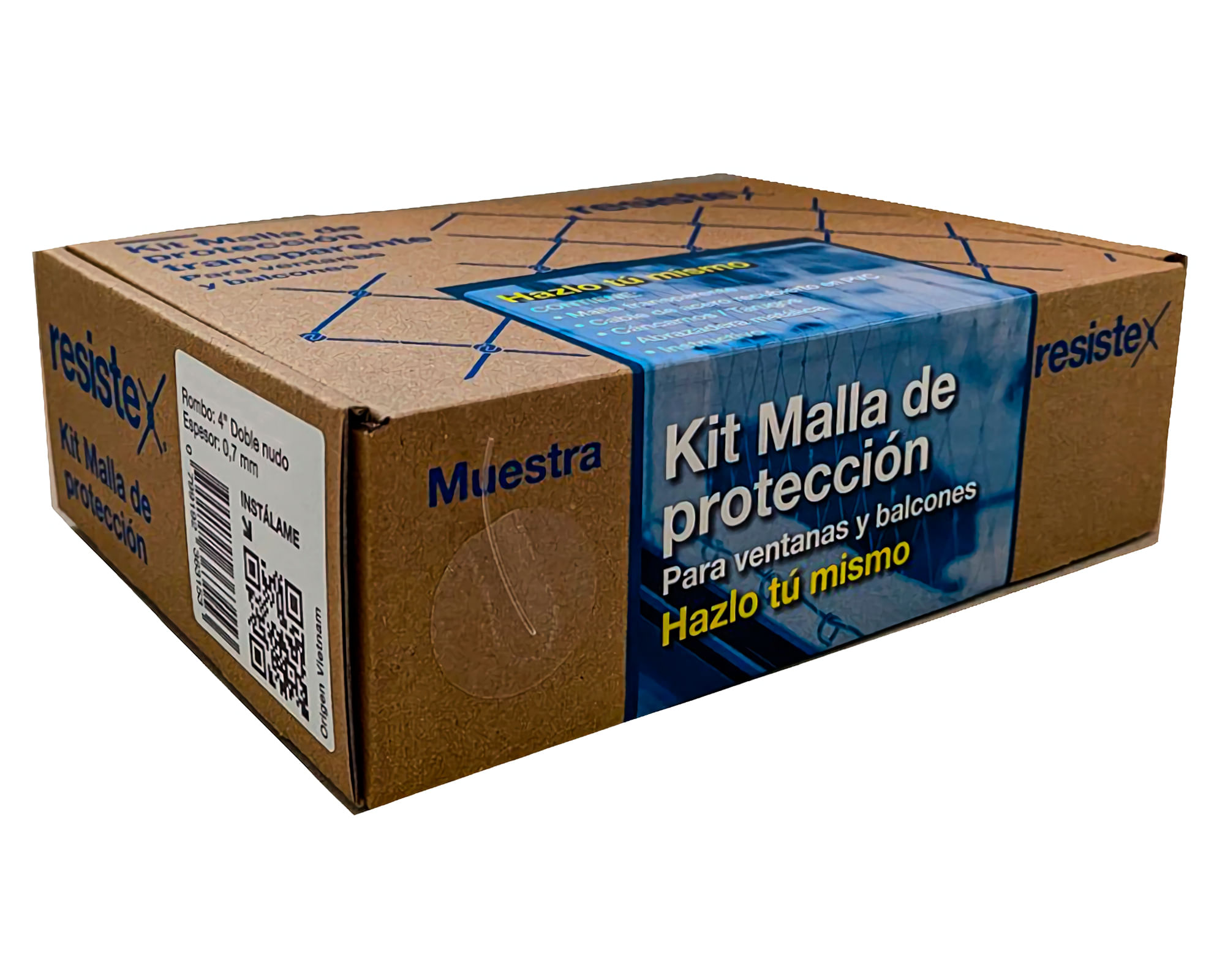 Kit malla seguridad balcón/ventanas 2x2 m | Easy.cl