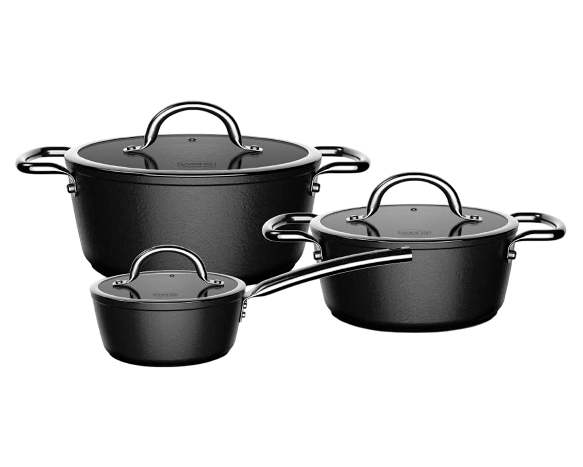 Set batería cocina Black 6 piezas | Easy.cl
