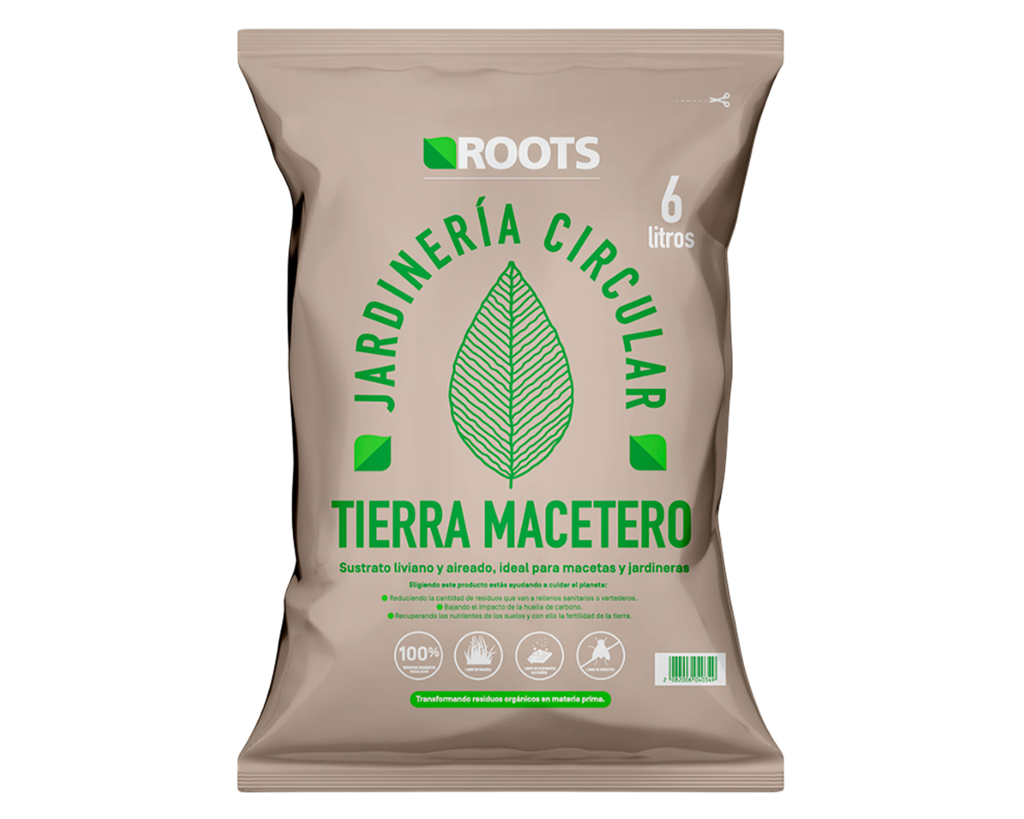 Tierra maceteros 6 lt | Easy.cl